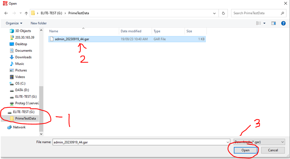 Downloading and Uploading From PrimeTest Elite